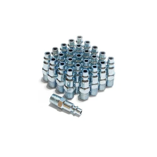 IP1414MS-B25-P (25 Pack) Industrial Style Air Quick Connect Plugs ...