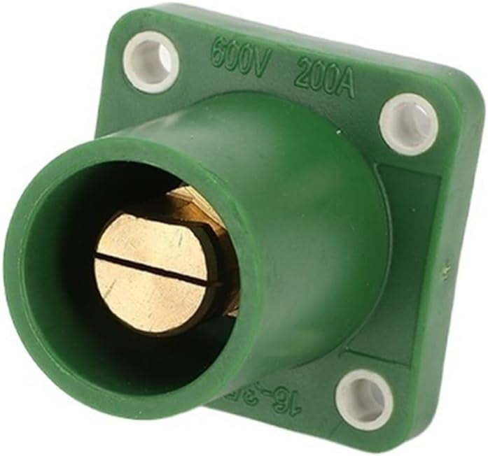 IP44 Plug Socket Connector Single core 400A Stage Lighting DC Cabinet Silicon Box cam Lock Plug ...