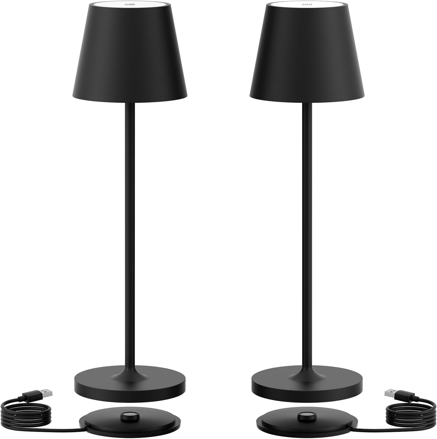IP54 Cordless Table Lamps, Portable Rechargeable Battery Operated Lamp ...