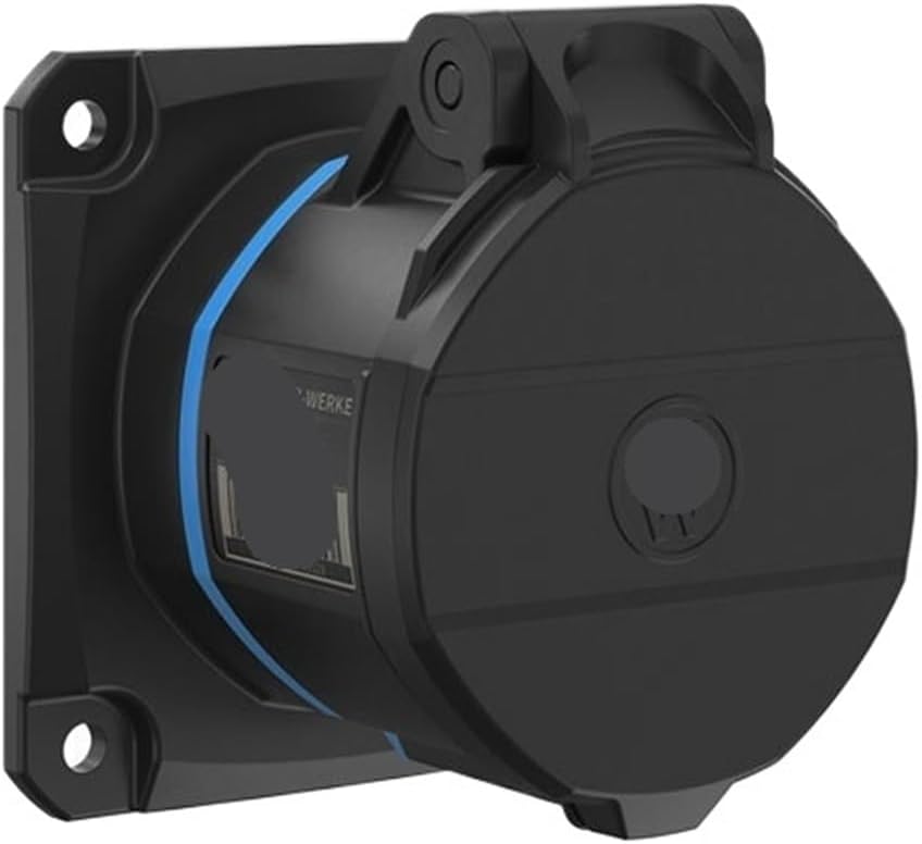 IP54 Waterproof and dustproof Flat Industrial Plug and Socket 16A 5P ...