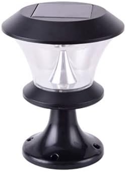 IP55 Waterproof Solar Outdoor Post Light Round LED Modern Simple Fence ...
