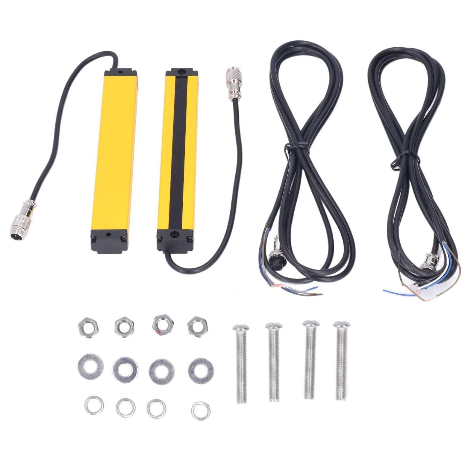 IP65 20MM Safety Light Curtain 8 Beams Light Screen Sensor 10-30V ...