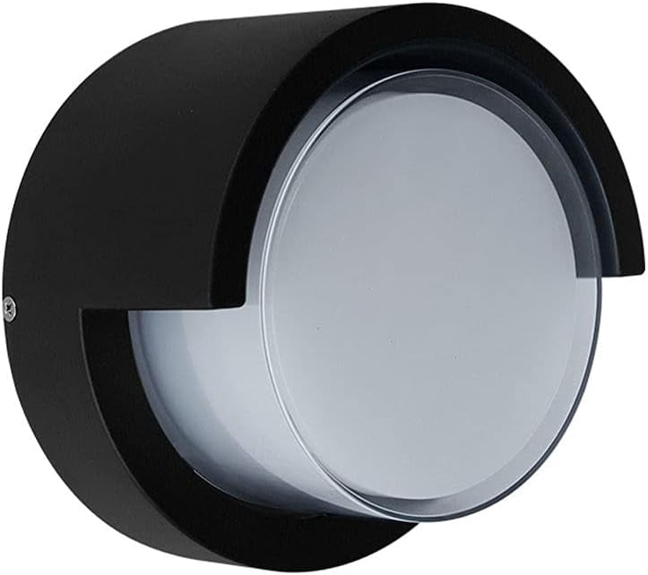 IP65 Outdoor Wall Light Mains Powered Geometric Sconce LED Aluminum ...