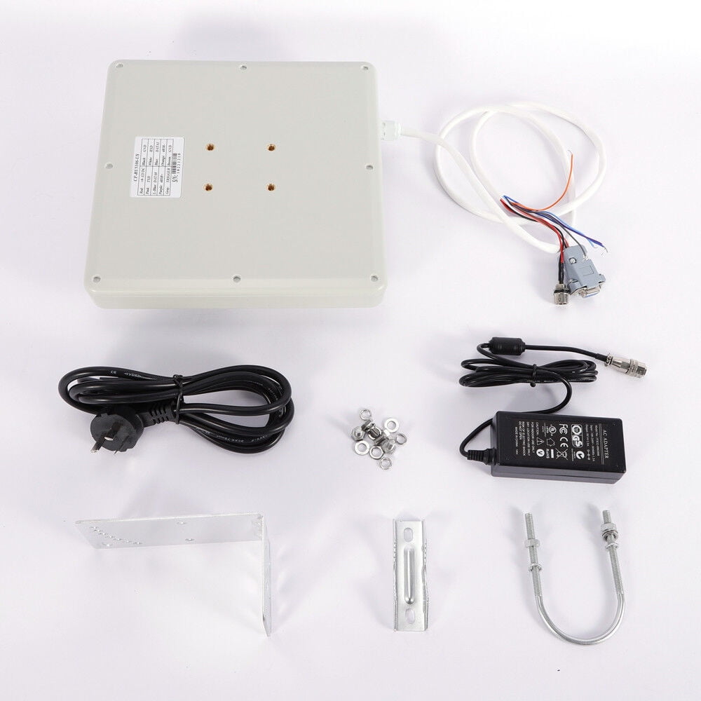 IP65 UHF RFID Long Range Card Reader Wiegand 8bit Parking System Access Control 5M Long Distance ...