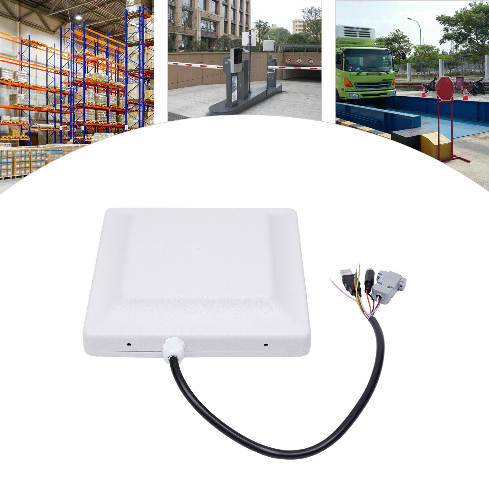 IP65 UHF RFID Long Range Card Reader Wiegand 8bit Parking System Access Control - Walmart.com