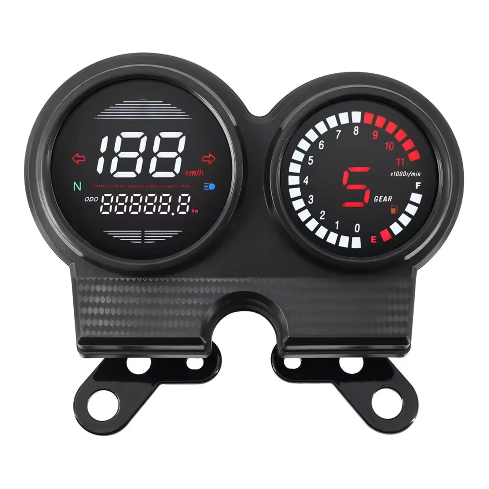 IP65 Waterproof Motorcycle Tachometer Odometer Quick Response ...