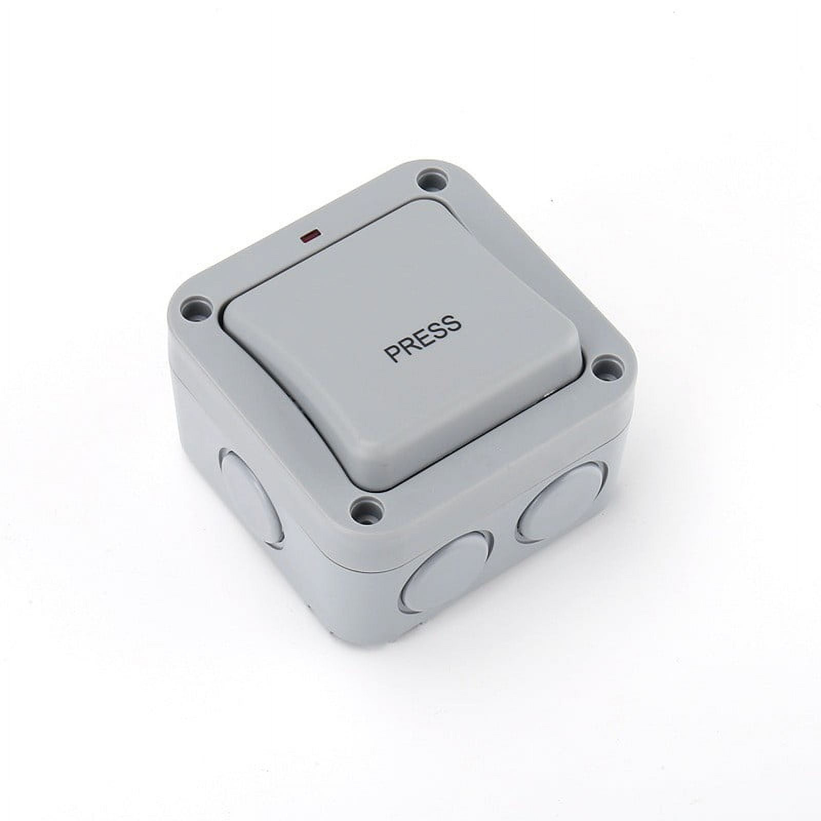 IP66 Outdoor Waterproof And Dustproof Doorbell Button Switch 220V~250V ...