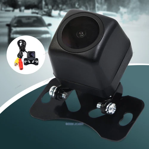 IP67 HD Wide View Angle 12V CMOS Rear View Backup Mirror Camera RCA ...