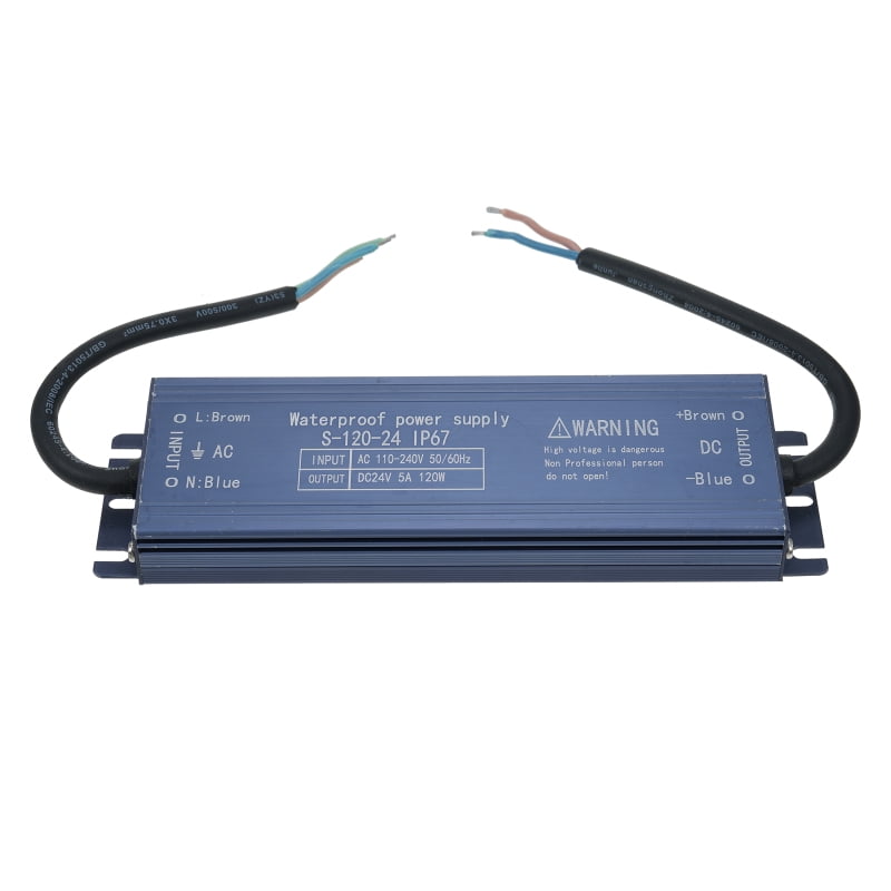 IP67 Waterproof LED Driver Switch Power Supply Transformer Adapter AC ...