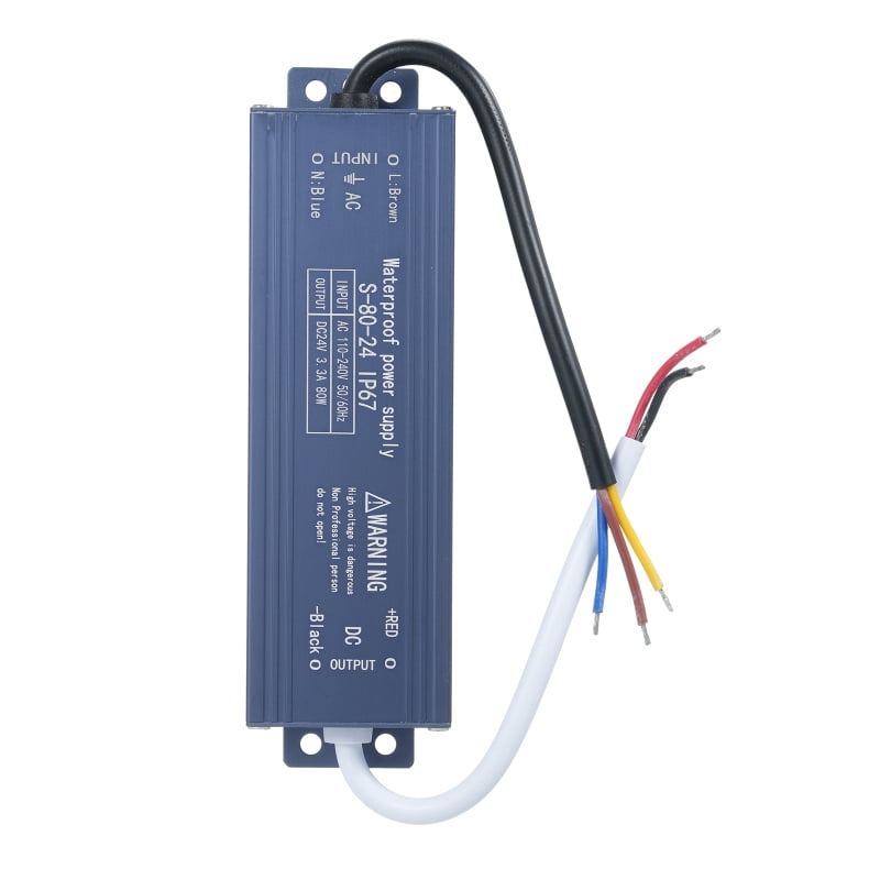 IP67 Waterproof LED Driver Switch Power Supply Transformer Adapter AC ...