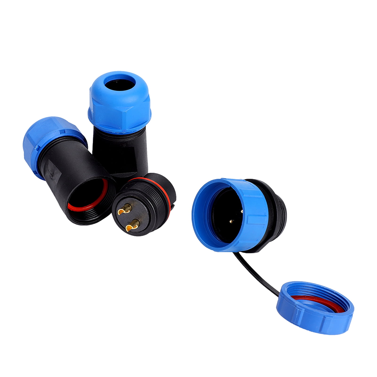 IP68 Aerospace Plug Socket Connector, SP21 2 /3 /4/ 5 /7 /9 /12pin ...