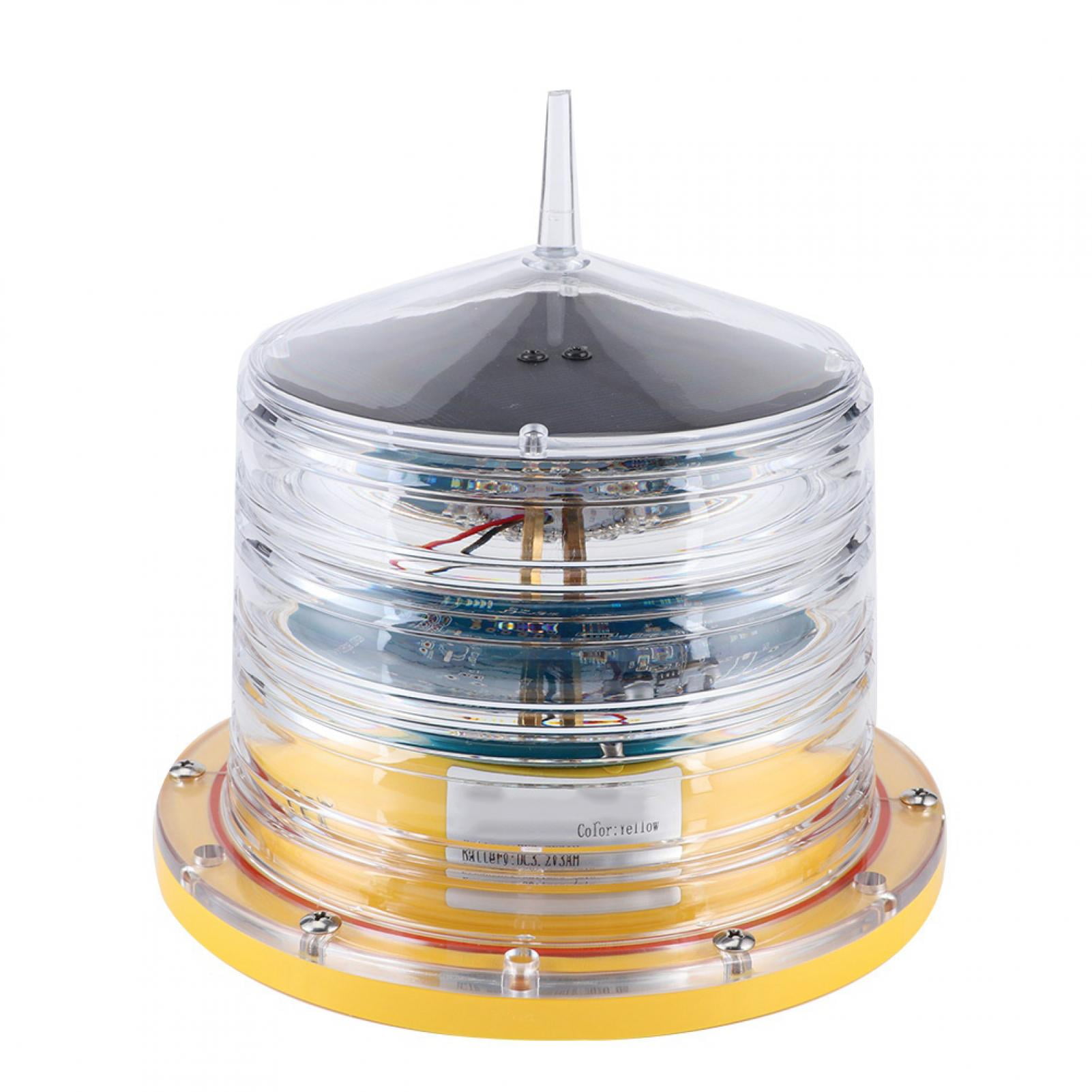 IP68 Solar Power Barge Safety Beacon Light 20LEDs Flashing Floating ...