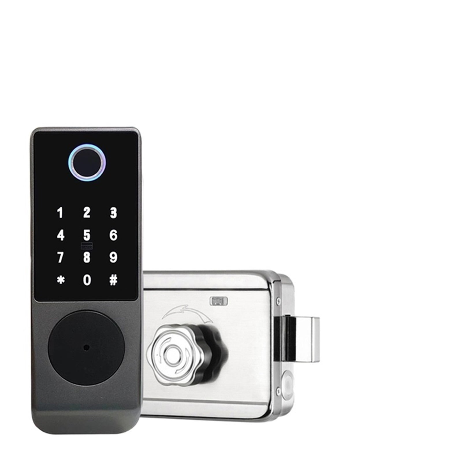 IP68 TUYA Fingerprint Magnetic Card Password Key Remote Unlock ...