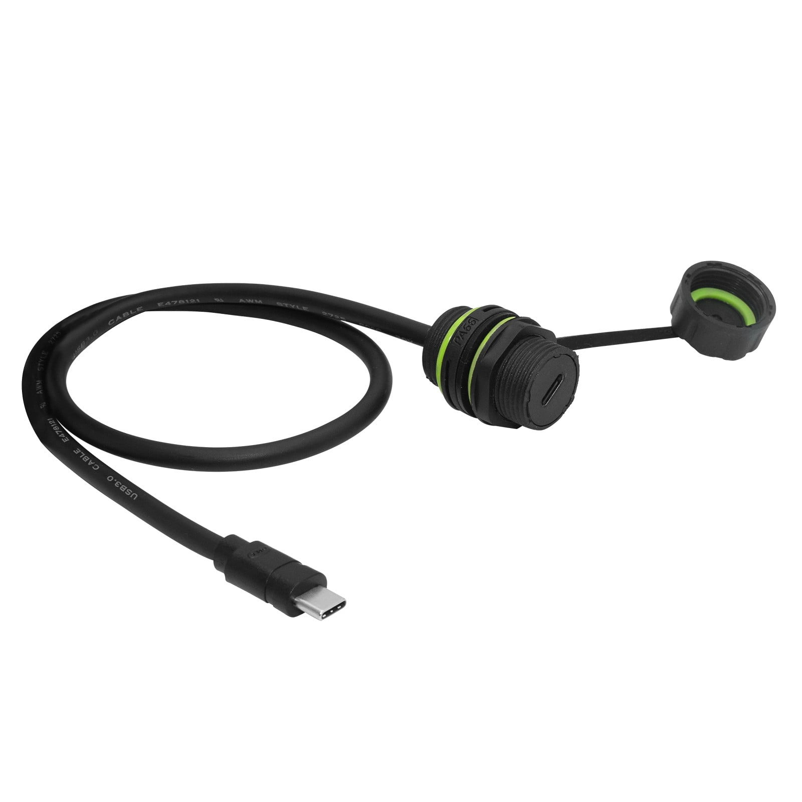 IP68 USB Type C Male to Female Adapter Water Resistant Suitable for ...