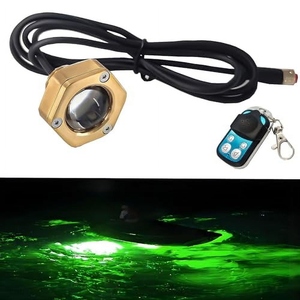 IP68 Underwater Standard 1/2" NPT Boat Drain Plug Light with APP & RF ...