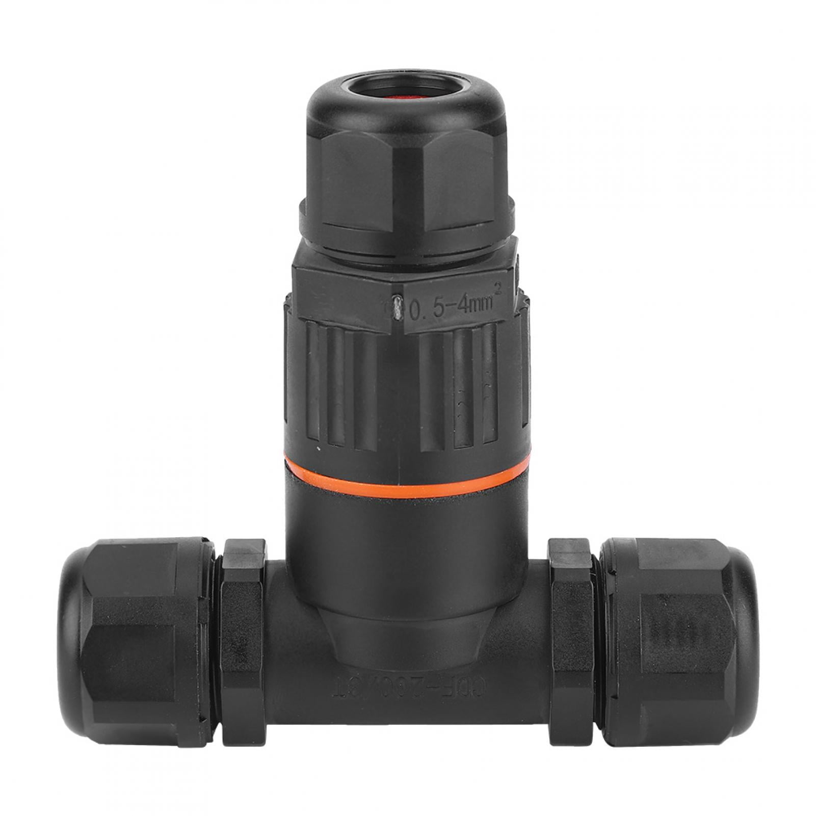 IP68 Waterproof 3 Way Cable Connector Outdoor Junction Box 450V 32A ...