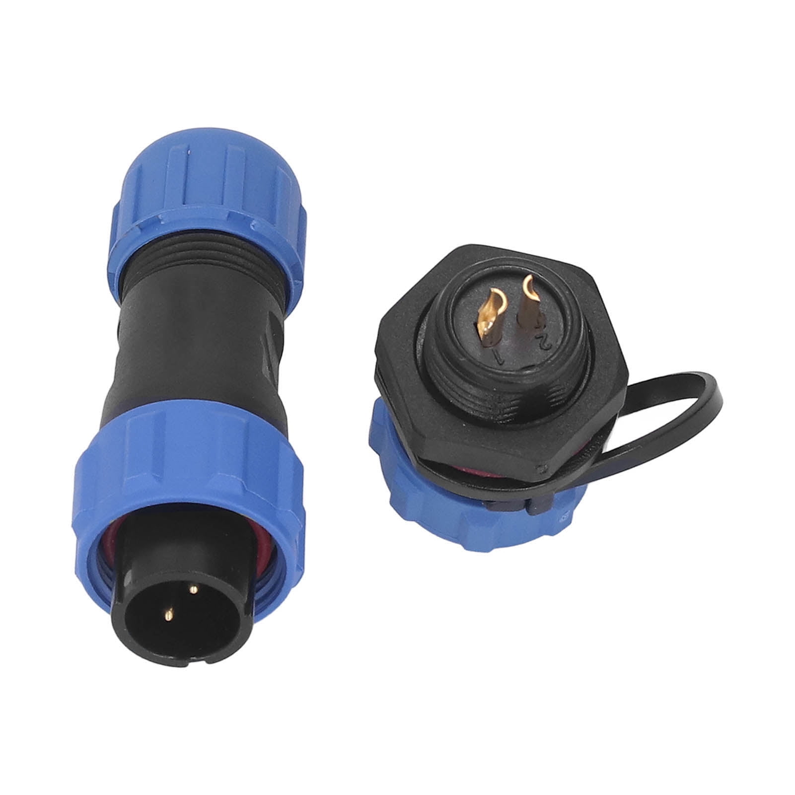 IP68 Waterproof Aviation Connector 3 Pin - Butt Joint Plug Socket For ...