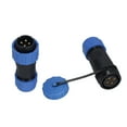 IP68 Waterproof Aviation Plug Socket, 4-Core, Solder-Free, Male ...