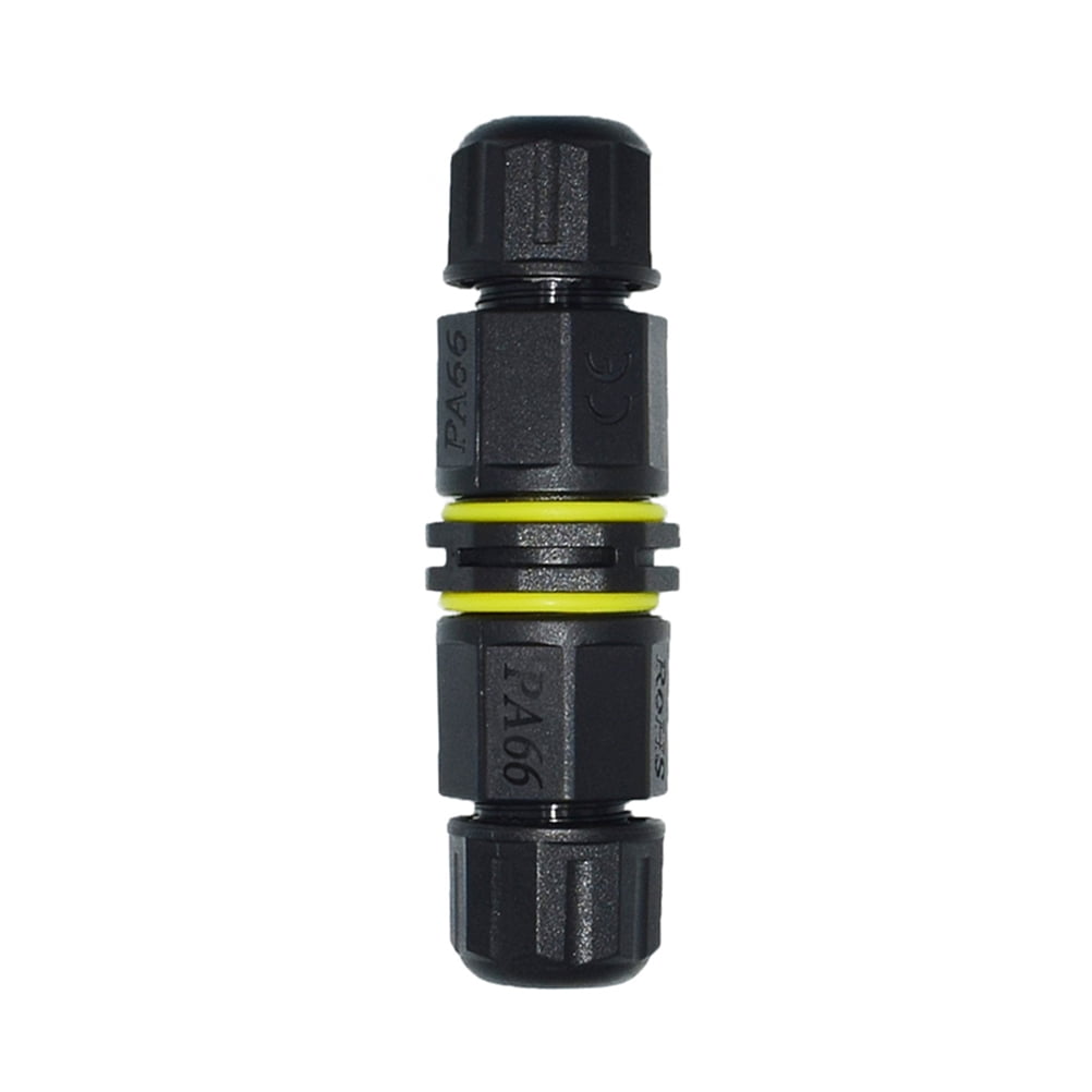 IP68 Waterproof Connector 3 Pin 2 Way Cable Terminal Adapter Wire ...