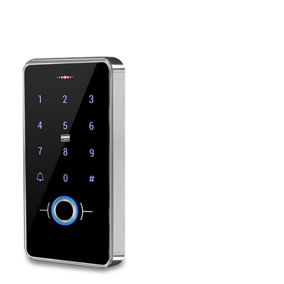 IP68 Waterproof Door Access Control System Biometrics RFID Keypad + Power Supply + 180KG ...