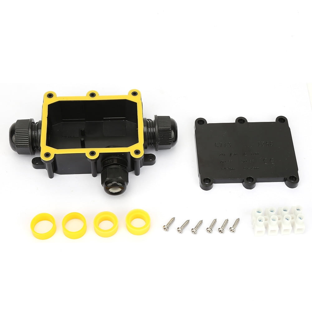 IP68 Waterproof Junction Box - Terminal Block Connector Enclosure ...
