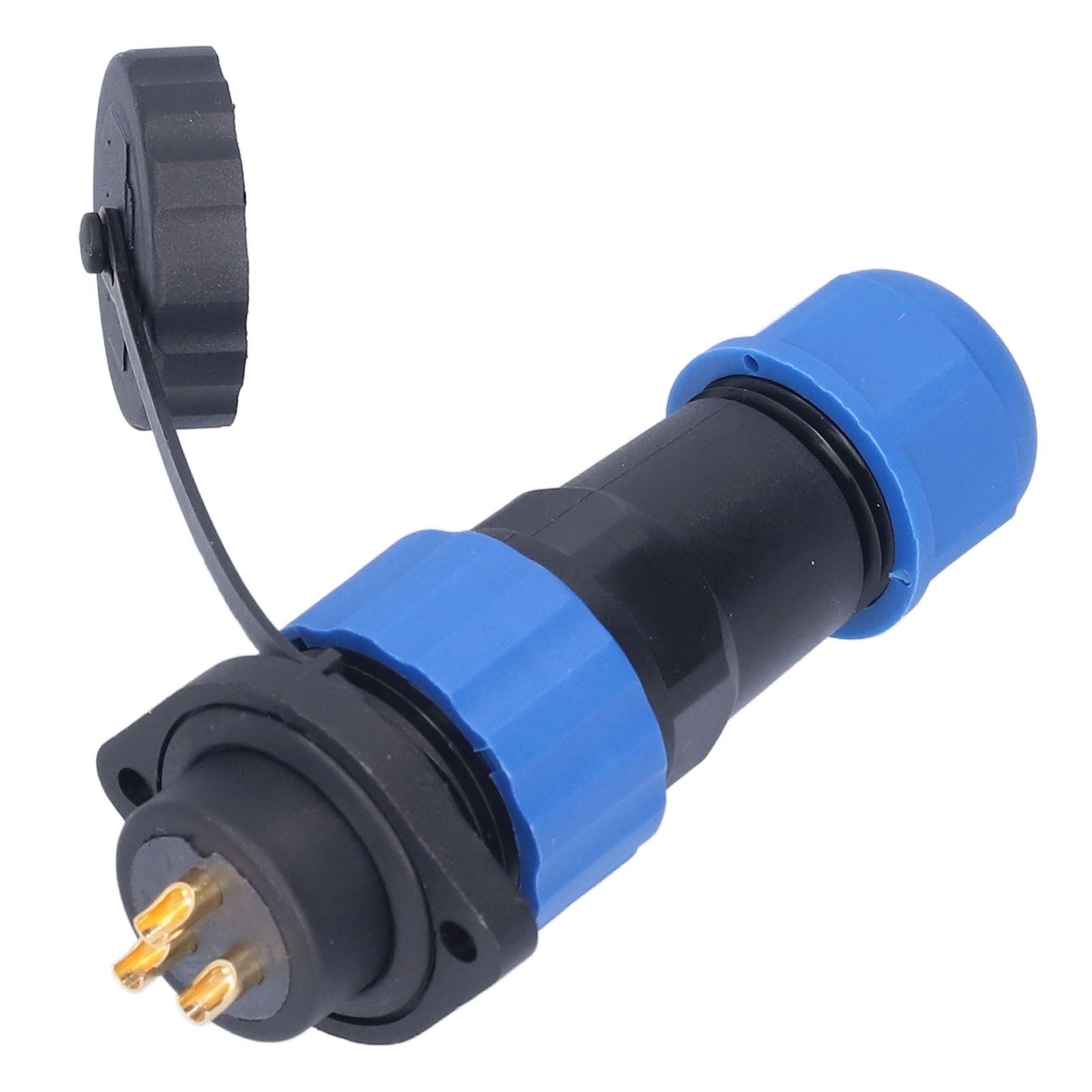 IP68 Waterproof Plug Socket Flange Aviation Power Connector Industrial ...
