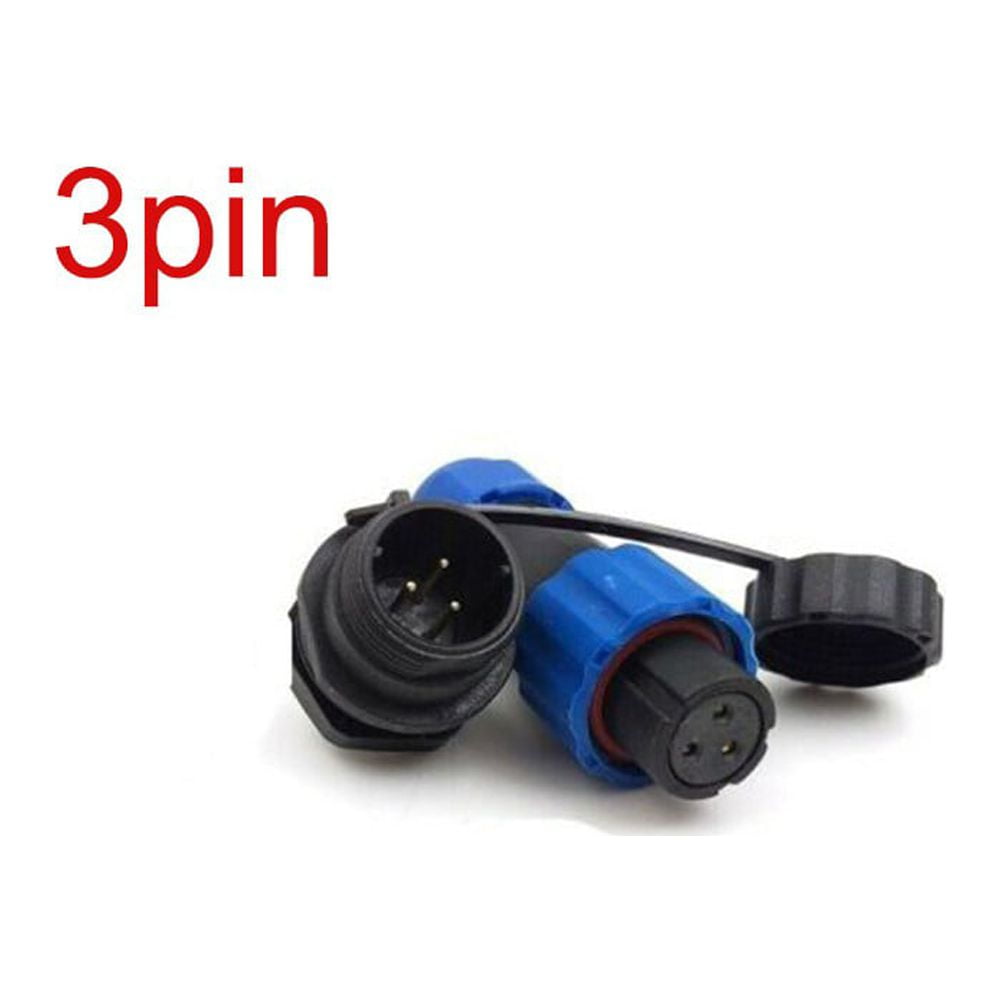 IP68 waterproof aviation plug socket connector SD13 male and female ...