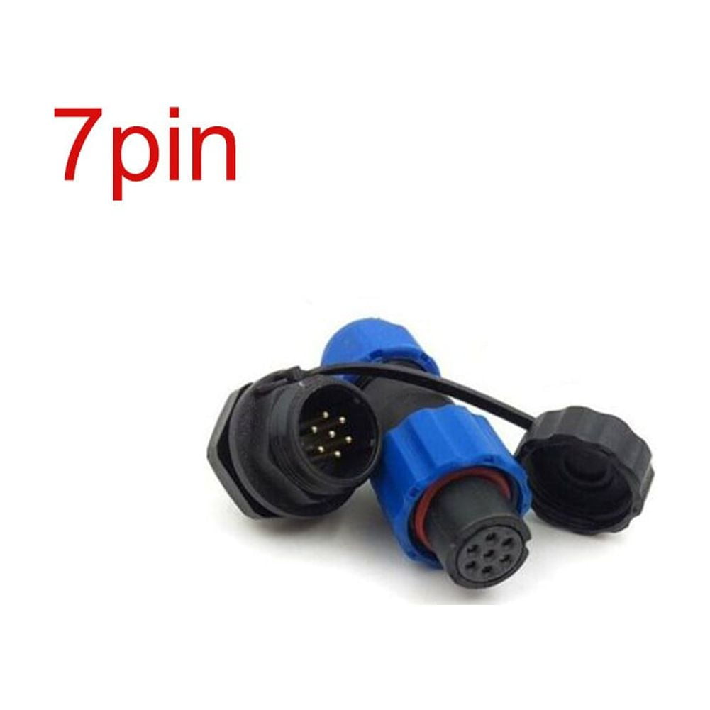 IP68 waterproof aviation plug socket connector SD13 male and female ...