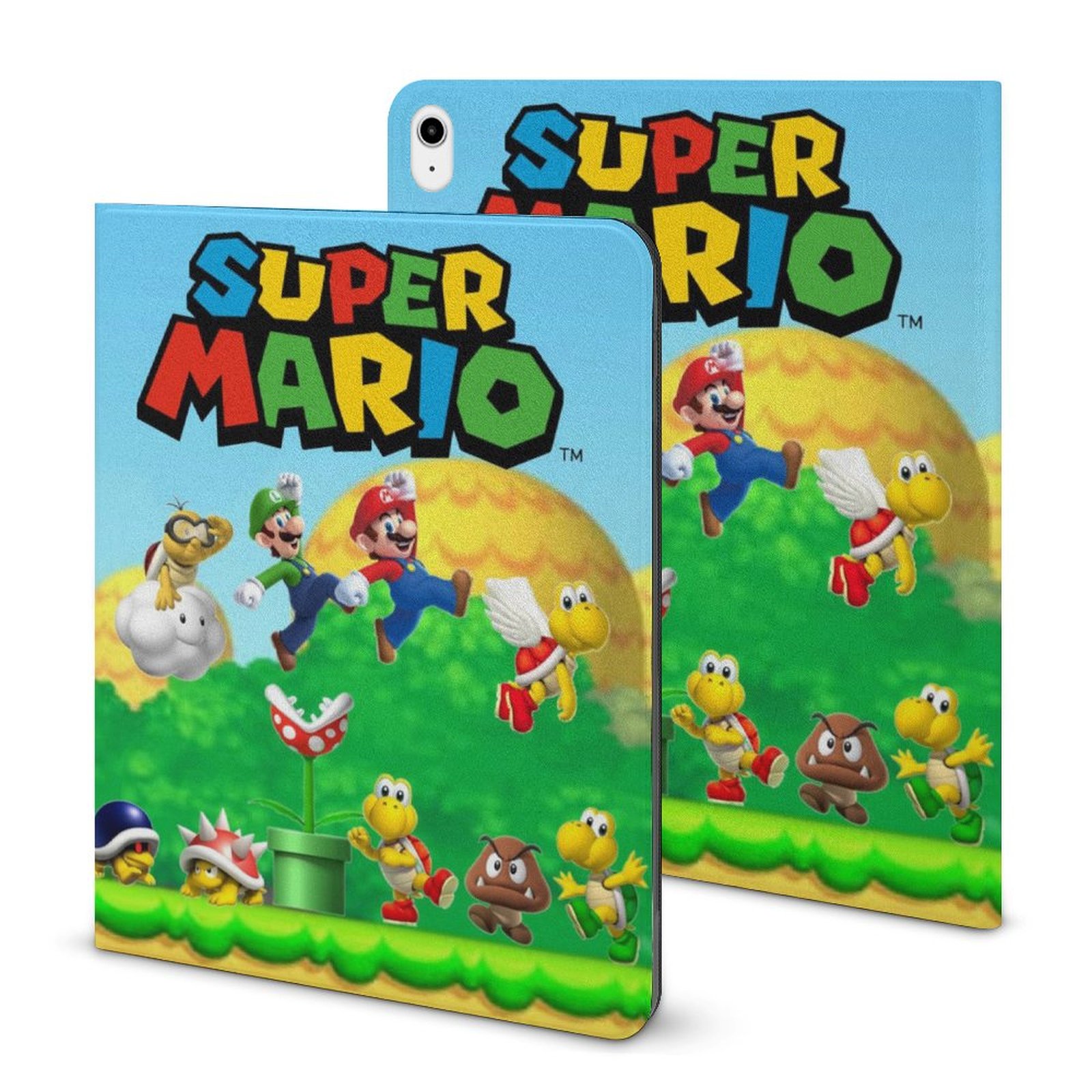 For IPAD 2020 AIR 4 （10.9in） Generation Case Cute Cartoon Super Mario ...
