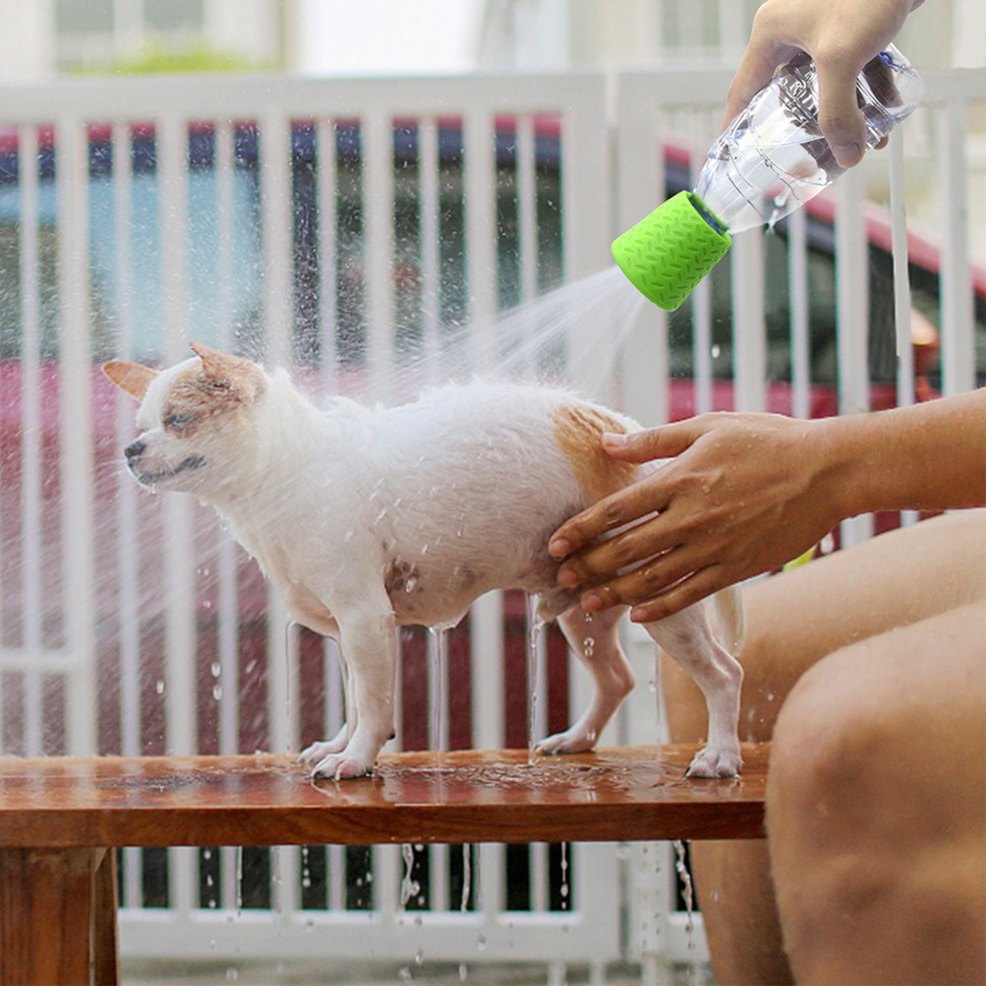 IPAJAMAS Portable Dogs Shower Head Outdoor Pet Shower Water Sprayer ...