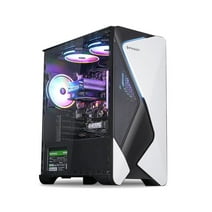 Zhic Gaming PC Desktop, AMD Ryzen 7 5700G 3.8 GHz, Radeon Vega 8 ...