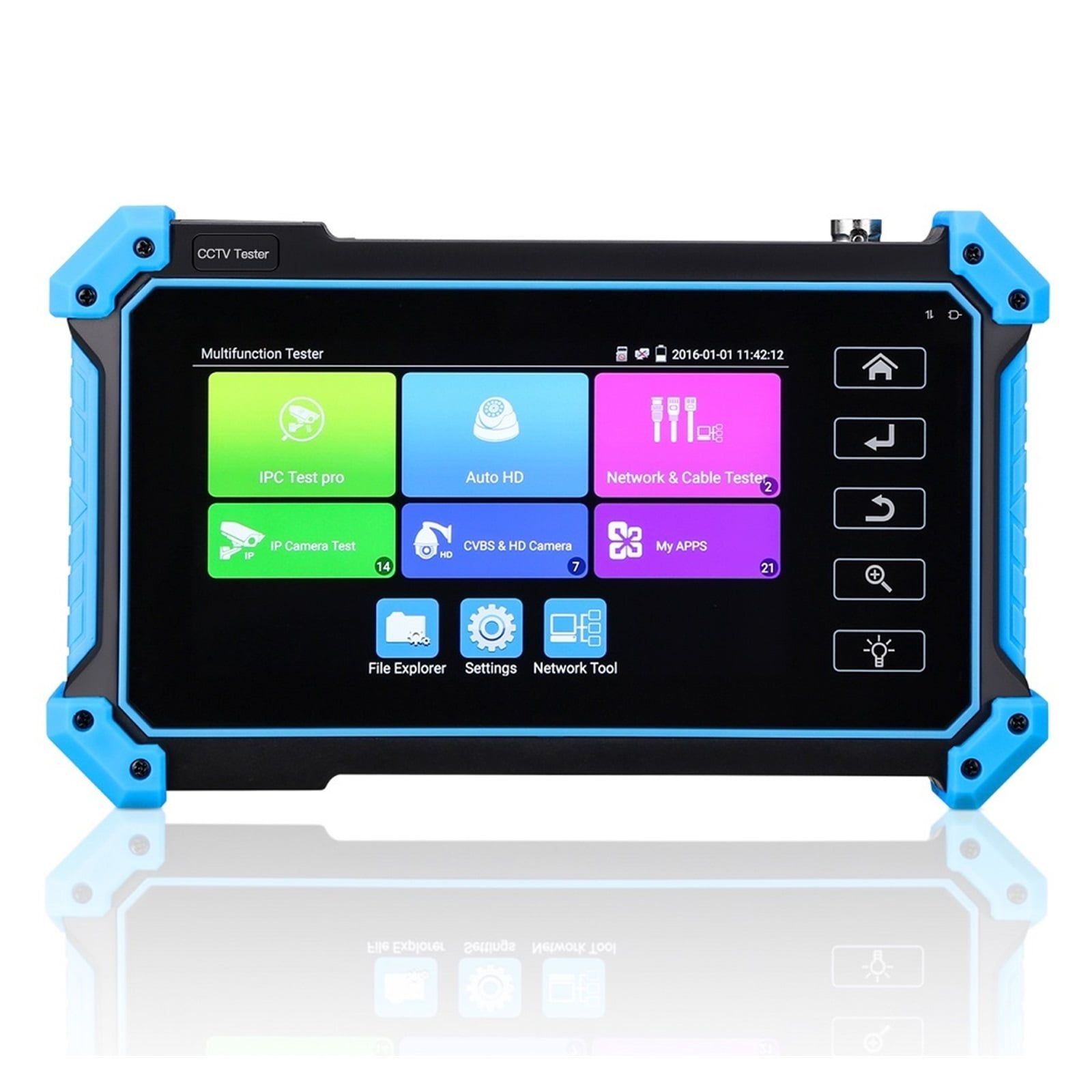 IPC-5100 5200Plus CCTV Camera Tester 5.4 Inch 8MP AHD CVI TVI CVBS IP ...