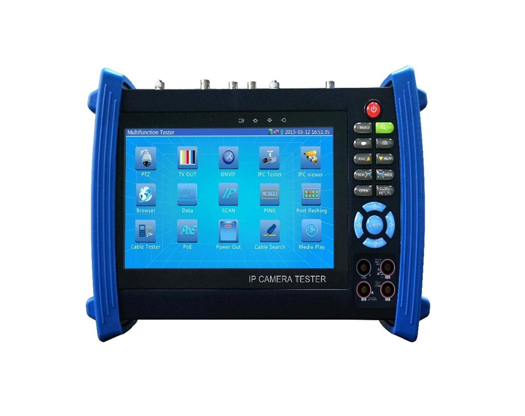 IPC-8600MOVTADHS Cctv Tester IP Camera CCTV Test Analog AHD TVI CVI SDI ...