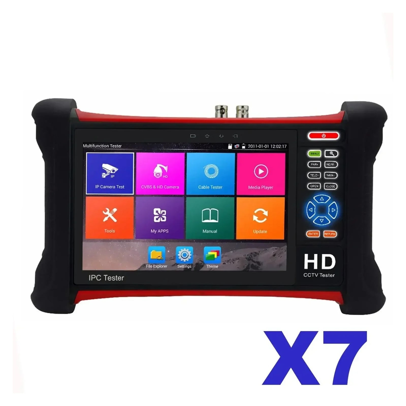 IPC Tester Monitor H.265 4K 8MP 5MP 1080P 720P TVI CVI AHD SDI CVBS IP ...