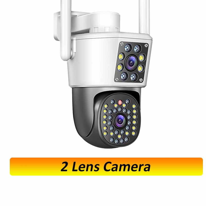 IPC360 HOME 3 lens 3 Screens IP Outdoor Camera WIFI Motion Tracking PTZ ...