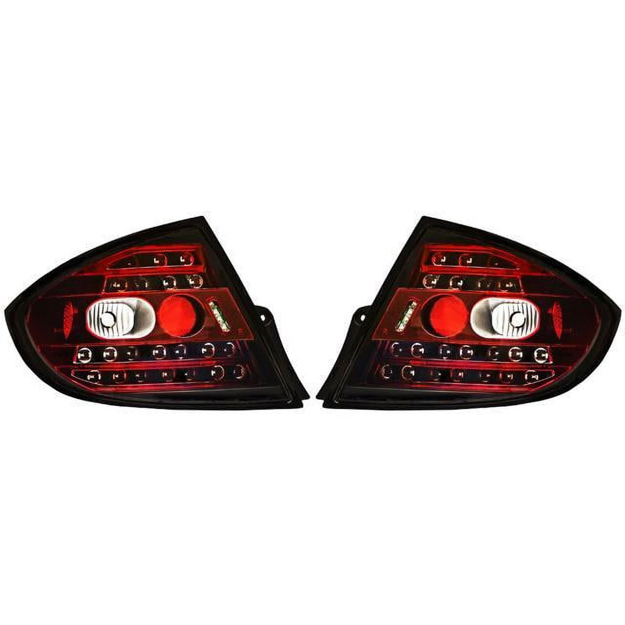 IPCW LED Tail Lamps for 05-10 CHEVY Cobalt, Bermuda Black, 4 Door Pair ...