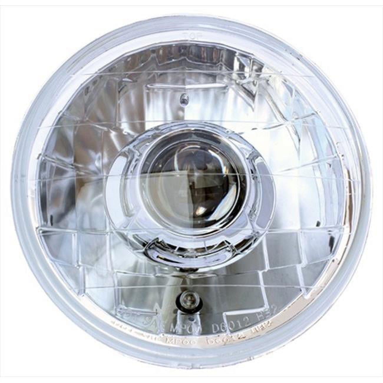 IPCW CWC-7008C Conversion Headlight 7 In. Round Diamond-Cut Projector ...