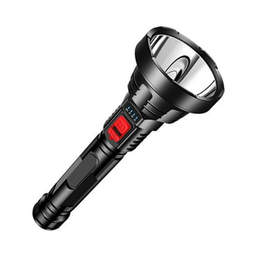 Nyidpsz Handheld Rechargeable Xhp70 LED Flashlight, 1000000 Lumens, USB ...