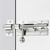 Ssiskcon Stainless Steel Barrel Deadbolt 4" Defender Security Latch ...