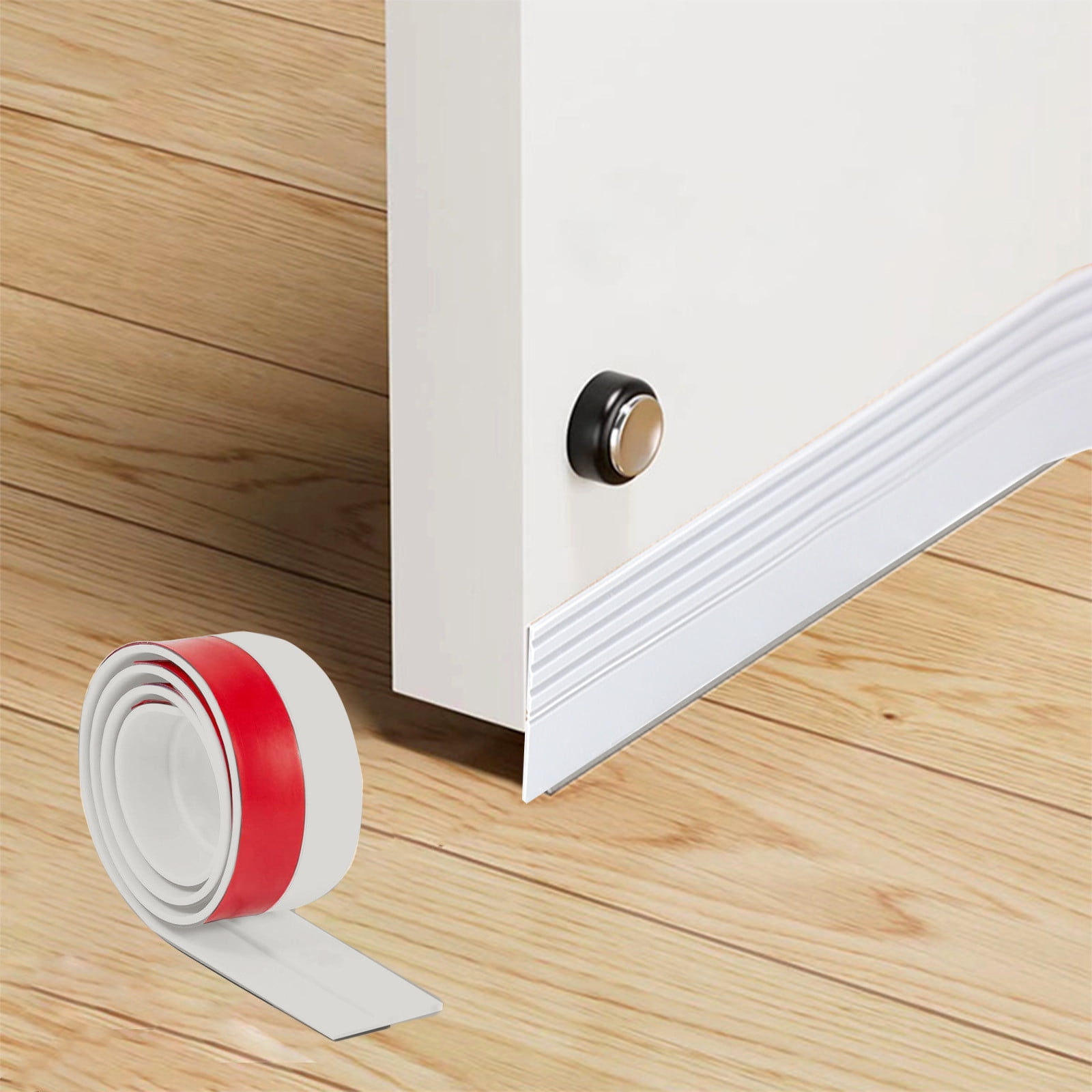 IPEWLEX 35.8" Door Sweep with Door Insect Stopper, Soundproof Seal ...