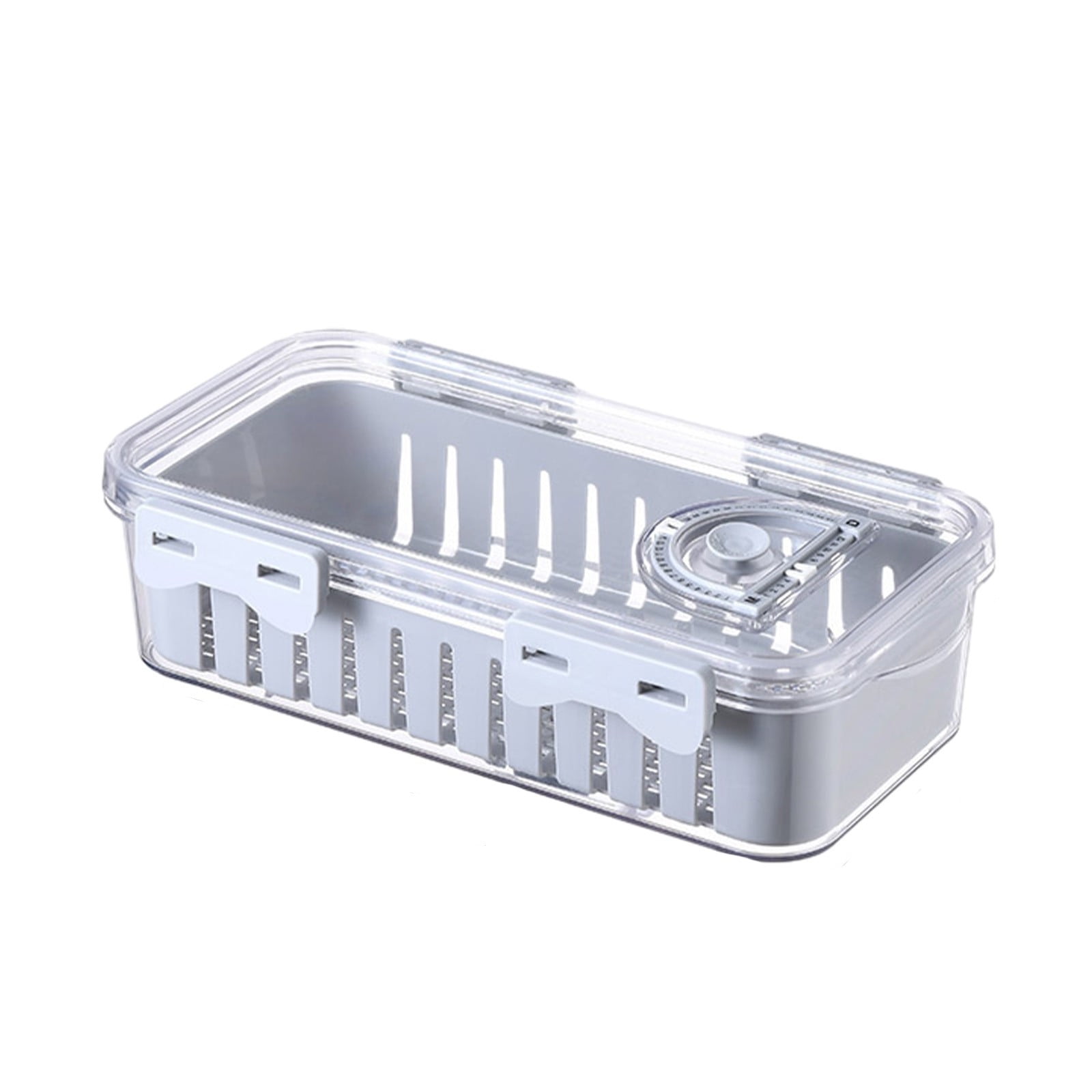 Ipewlex Fridge Organizers With Lids Space Saving Food Storage Bins For