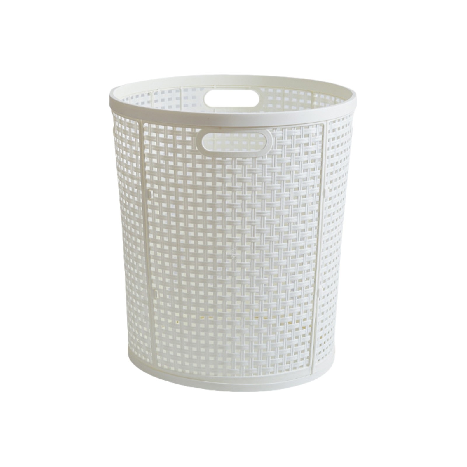 IPEWLEX Large Capacity Plastic Laundry Hamper with Sturdy Construction ...