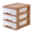 IPEWLEX Multi-Layer Plastic Storage Drawer Organizer for Office and ...