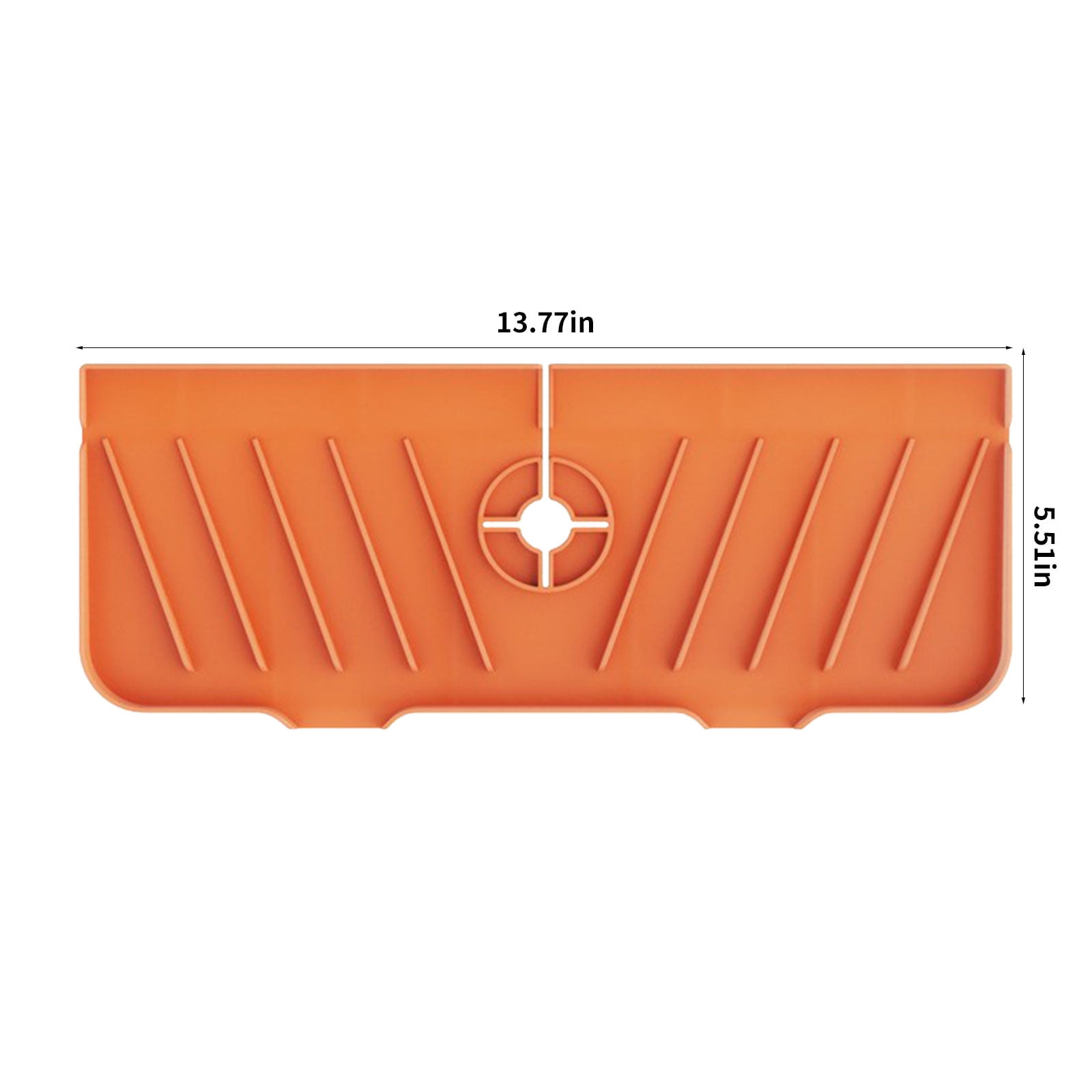 IPEWLEX Sink Faucet Mat with Fast Draining Design for Kitchen and ...