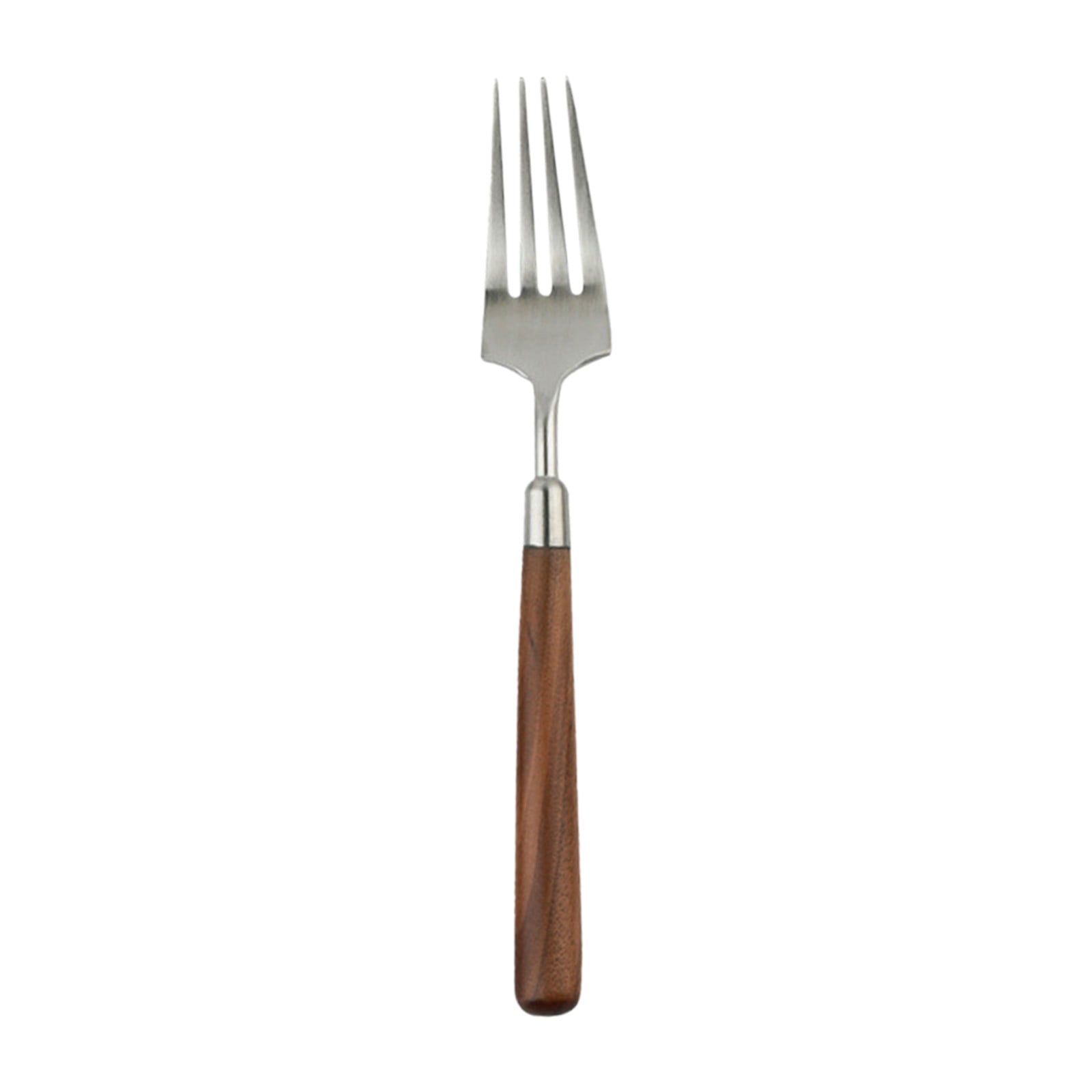 IPEWLEX Stainless Steel Flatware Set with Wooden Handles - Elegant and ...