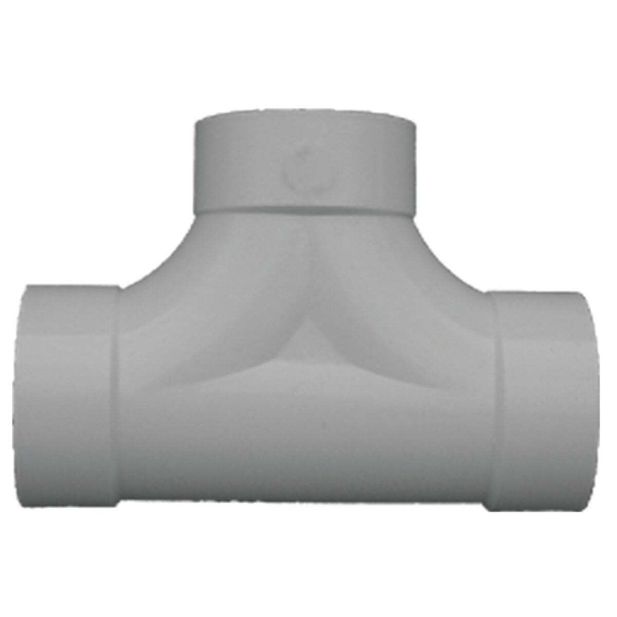 Genova Products PVC Sewer and Drain Cleanout Tee - 4 In. - Walmart.com