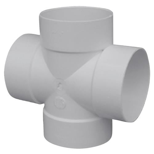 IPEX Canplas PVC Cross 4" S&D, Each - Walmart.com