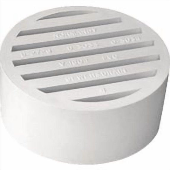 IPEX Hub-Fit 4 In. PVC Sewer and Drain Floor Strainer 414254BC ...