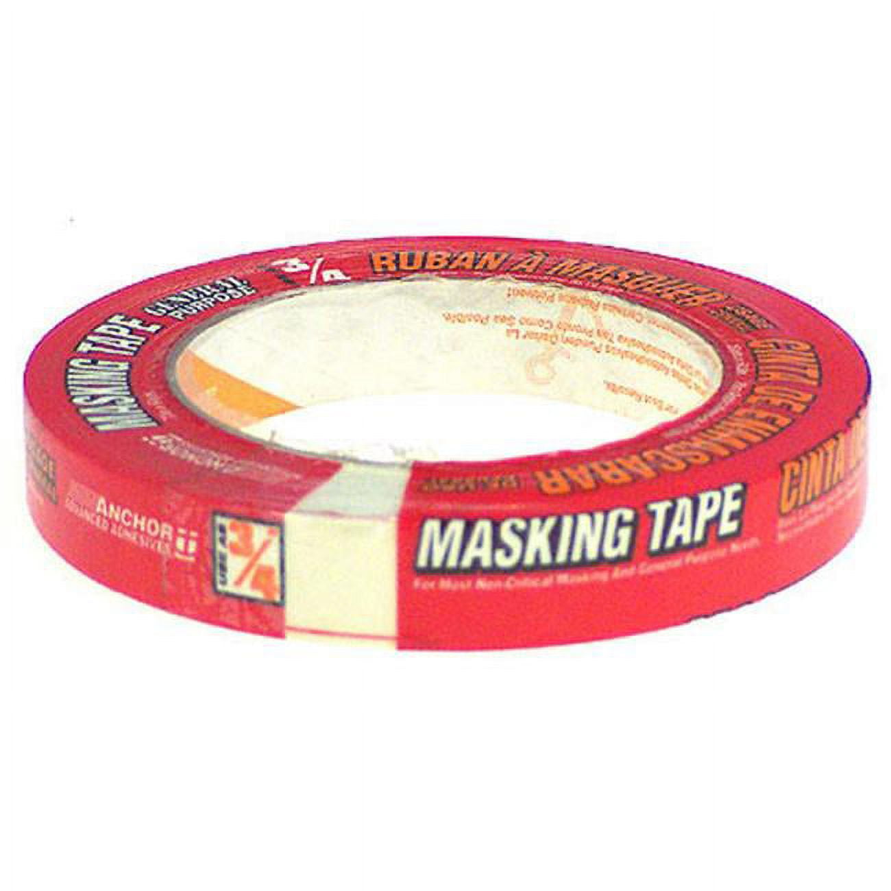 IPG 5102-1.5 Masking Tape, 60 yd L, 1-1/2 in W, Smooth Crepe Paper ...