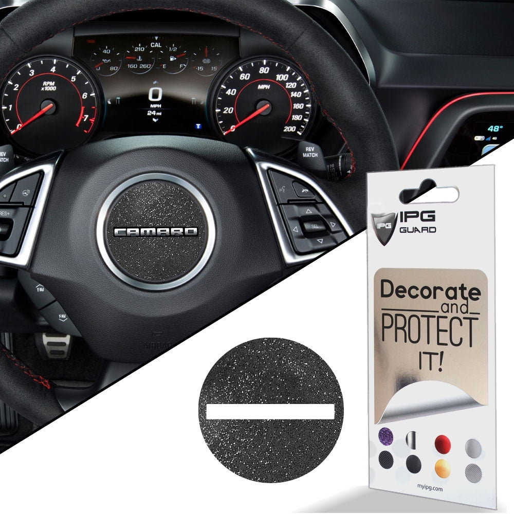 IPG Compatible with 2017-2024 Camaro Carbon Fiber Steering Wheel Accent ...